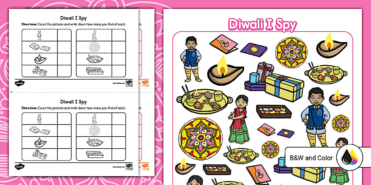 Diwali Worksheet | K-2nd Grade Resource | Twinkl USA