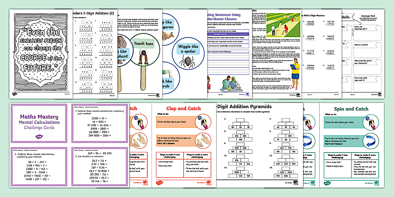 Year 6 Term 1 Week 1 Remote Home Learning Pack