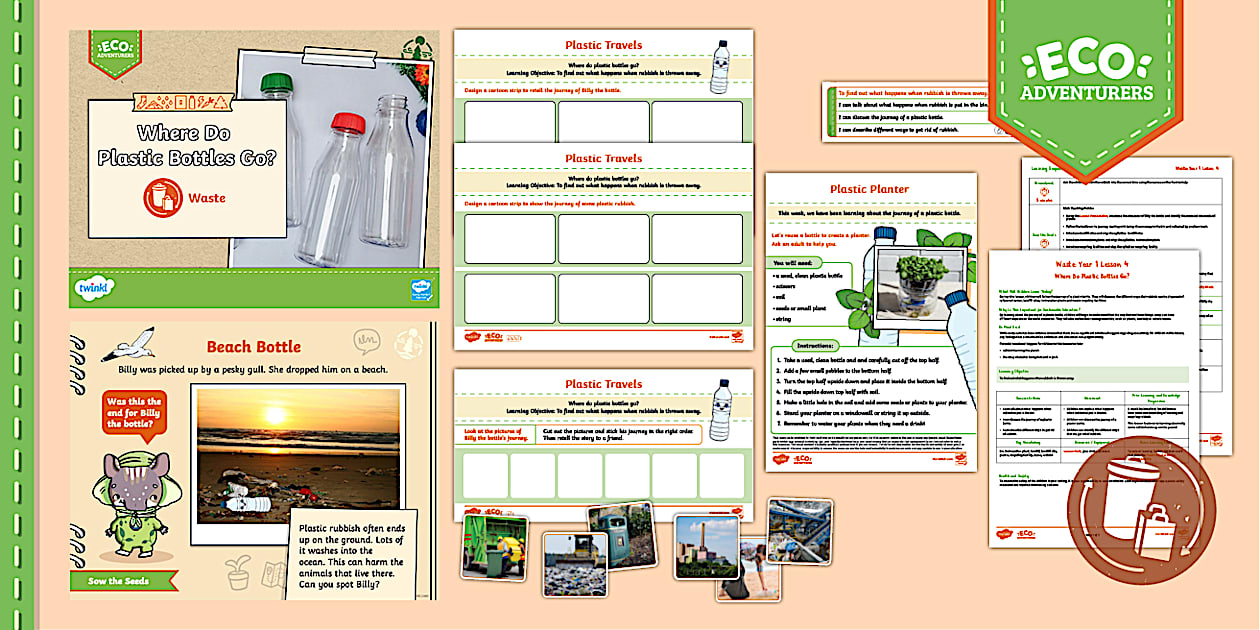 Year 1 Waste: Lesson 4 - Where Do Plastic Bottles Go?