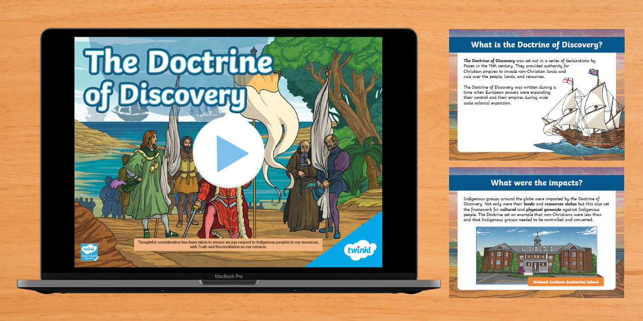 FREE! - The Doctrine of Discovery PowerPoint (teacher made)