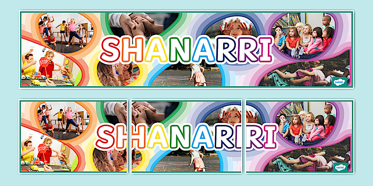 SHANARRI Wellbeing Indicators Display Banner (teacher made)