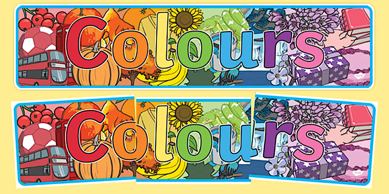 👉 Colour Display Banner | Primary Resources - Twinkl