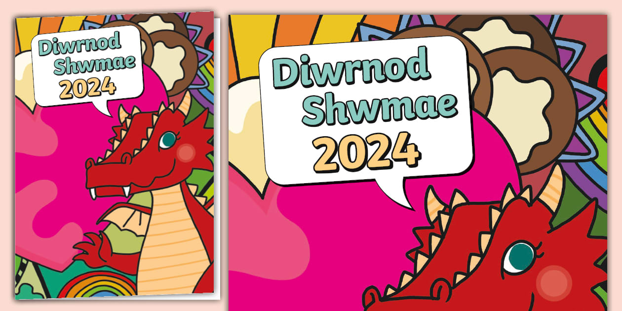 Cerdyn Diwrnod Shwmae (teacher made) - Twinkl