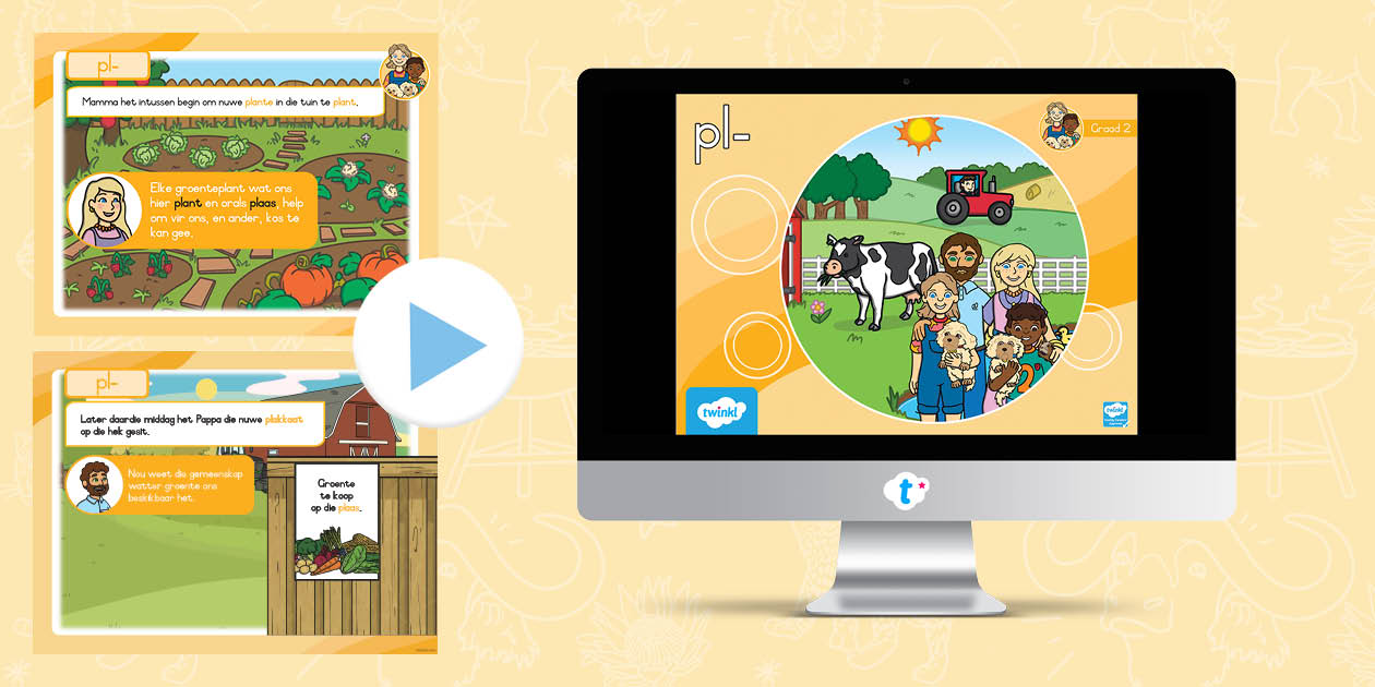 Graad 2 Klanke PowerPoint pl- (teacher made) - Twinkl