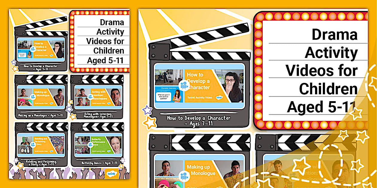 Drama Activity Videos | Ages 5-11 | Twinkl | Drama - Twinkl
