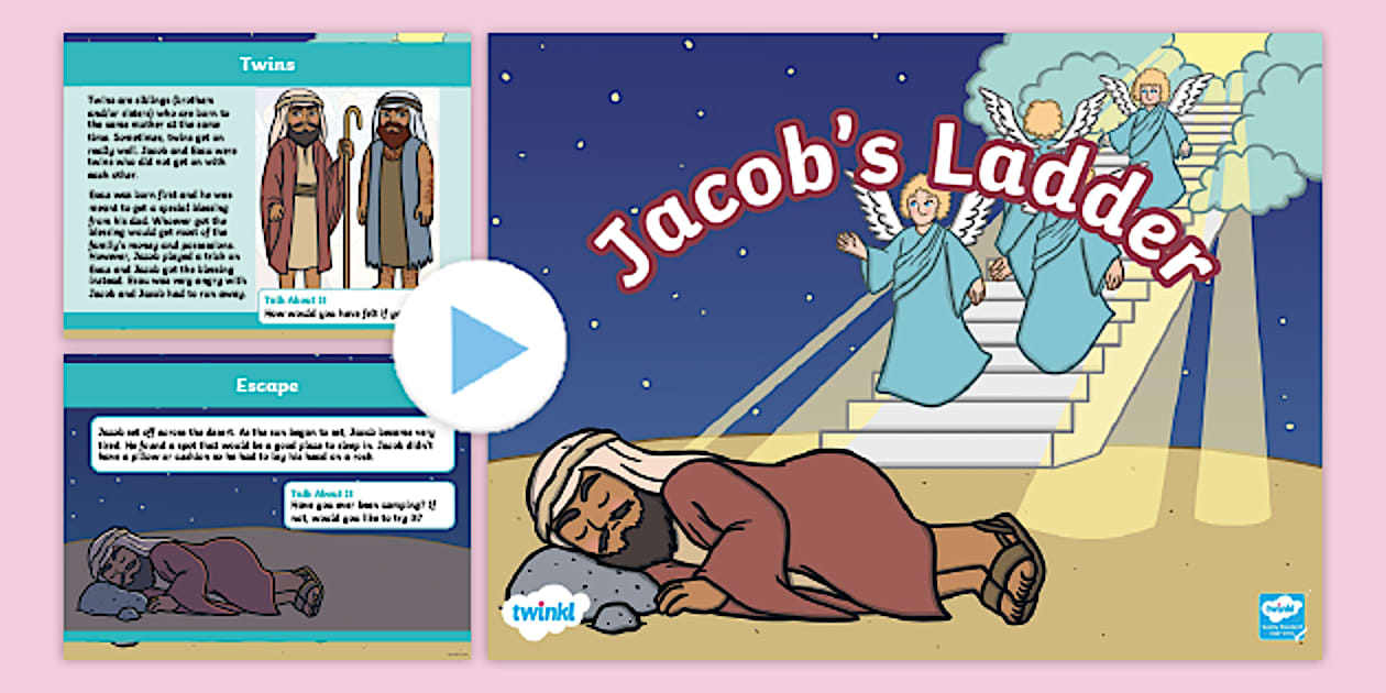 KS1 Jacob's Ladder Story PowerPoint - Twinkl