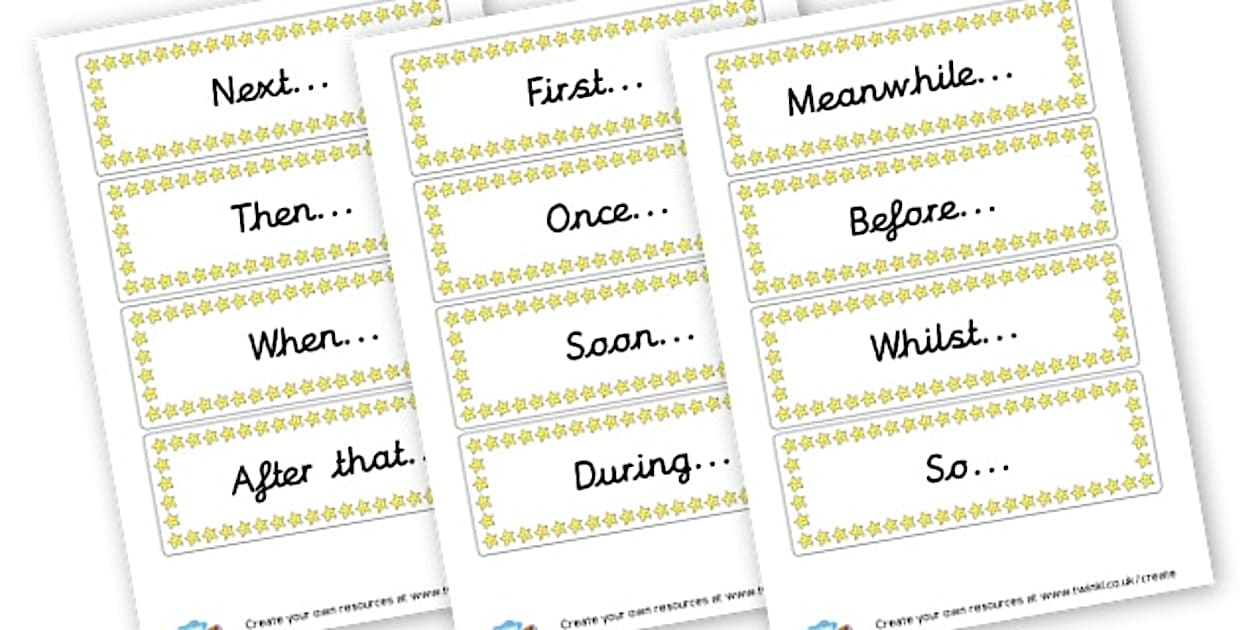 Sentence Starter Cards - Twinkl