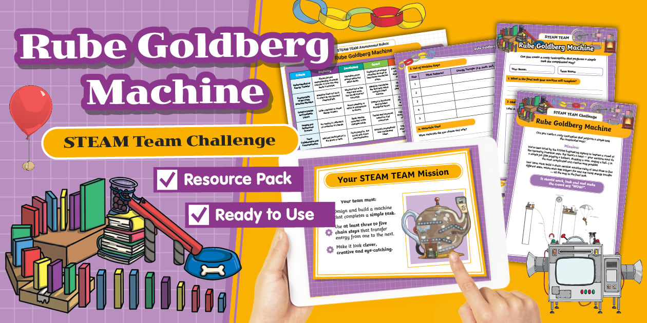 STEAM Team Challenge: Rube Goldberg Machine