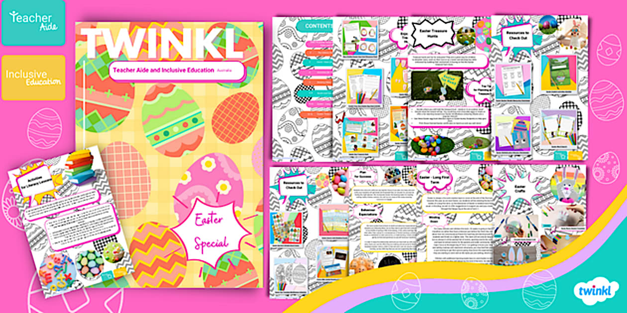 Teacher Aide Inclusive Education Magazine Easter Special