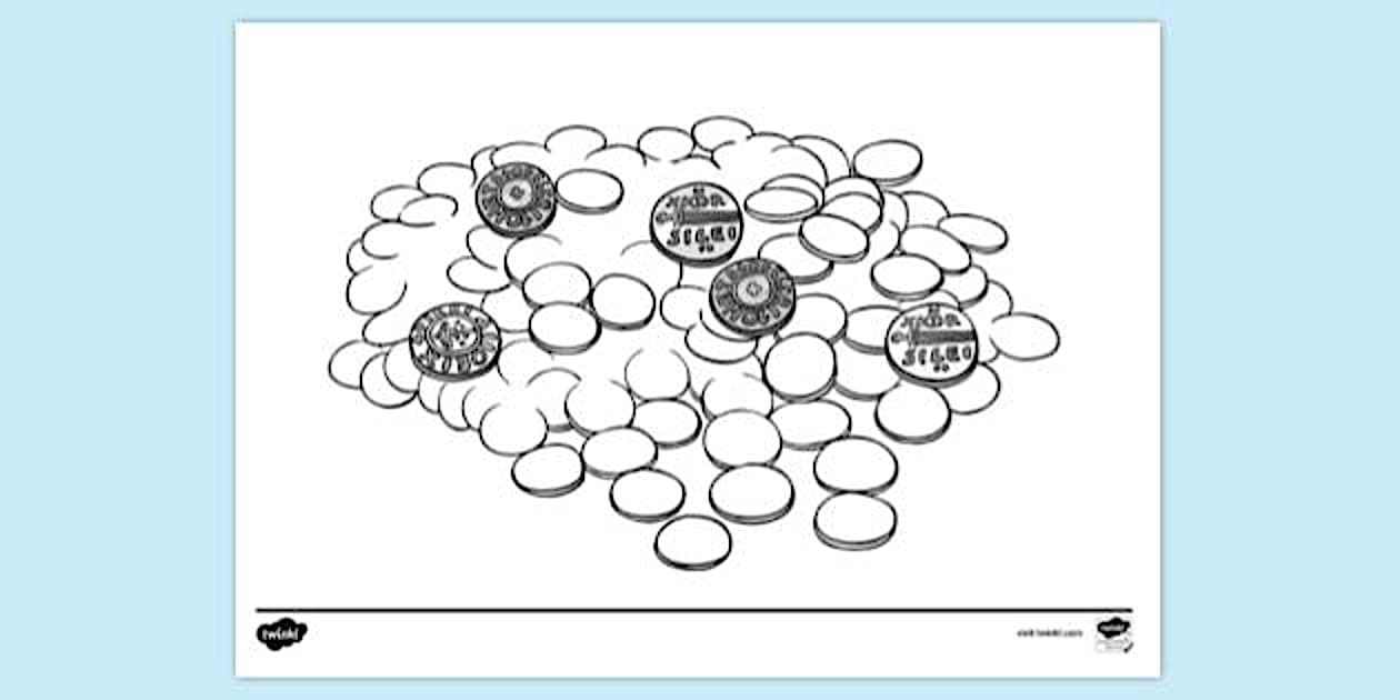 Danegeld Colouring Sheet | Colouring | Twinkl Resources