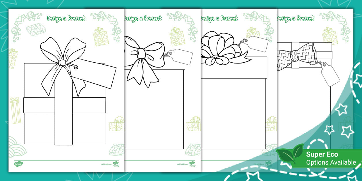 Design a Present Activity (teacher made) - Twinkl