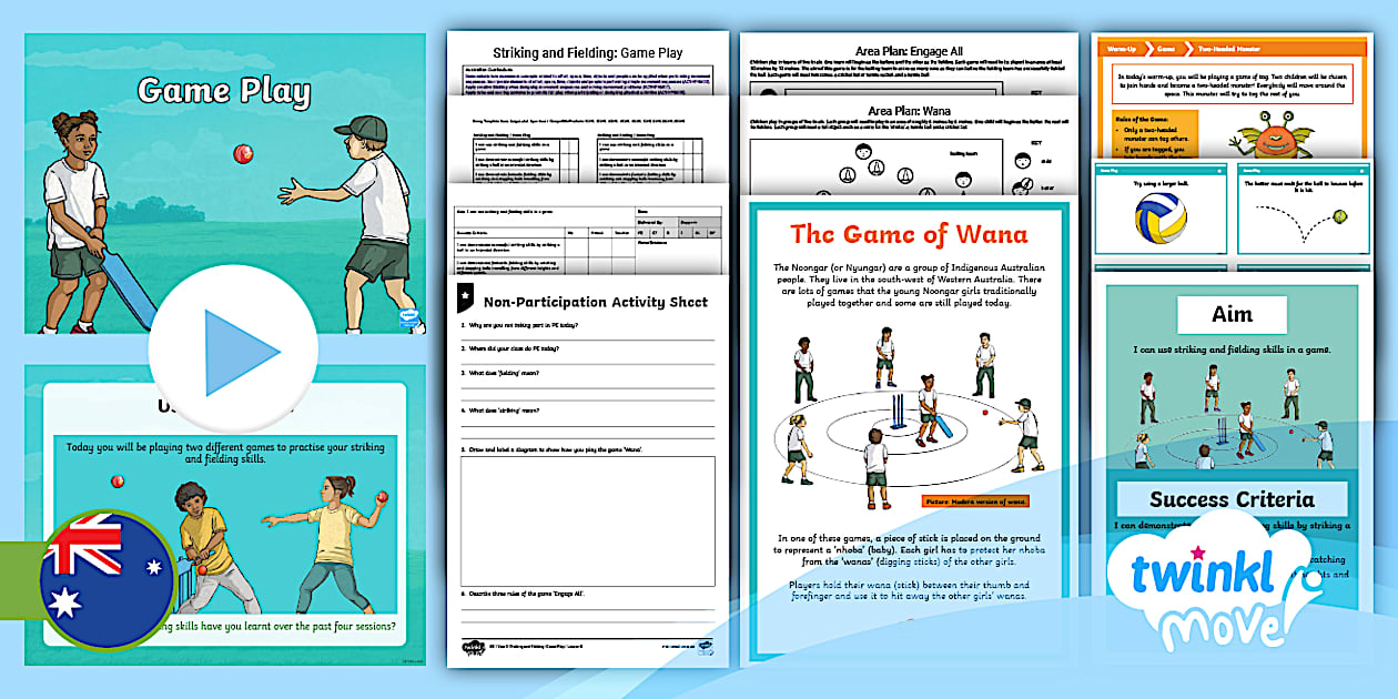 Move PE Y3 Striking and Fielding: Fundamentals: Game Play