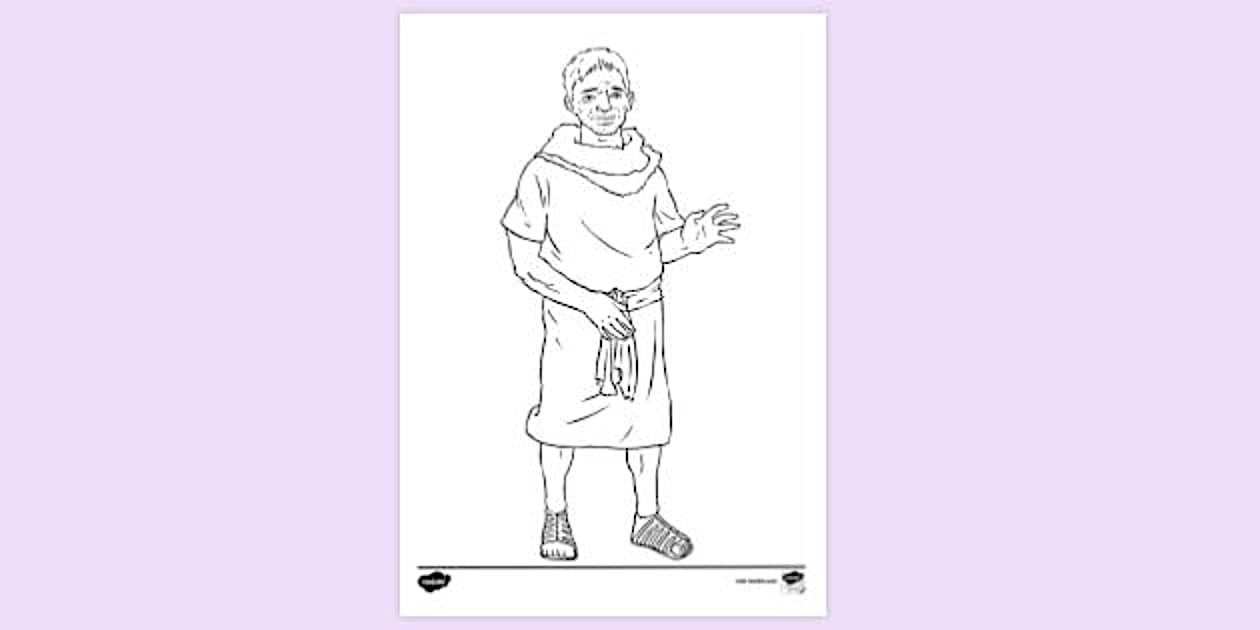 Bartholomew Colouring Sheet | Colouring Sheets - Twinkl