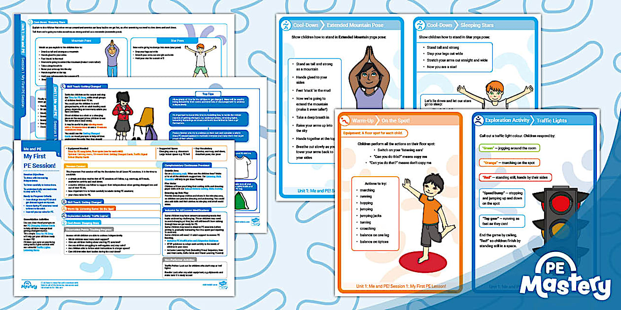 PE Mastery: Reception Me and PE Lesson 1 Pack (Teacher-Made)