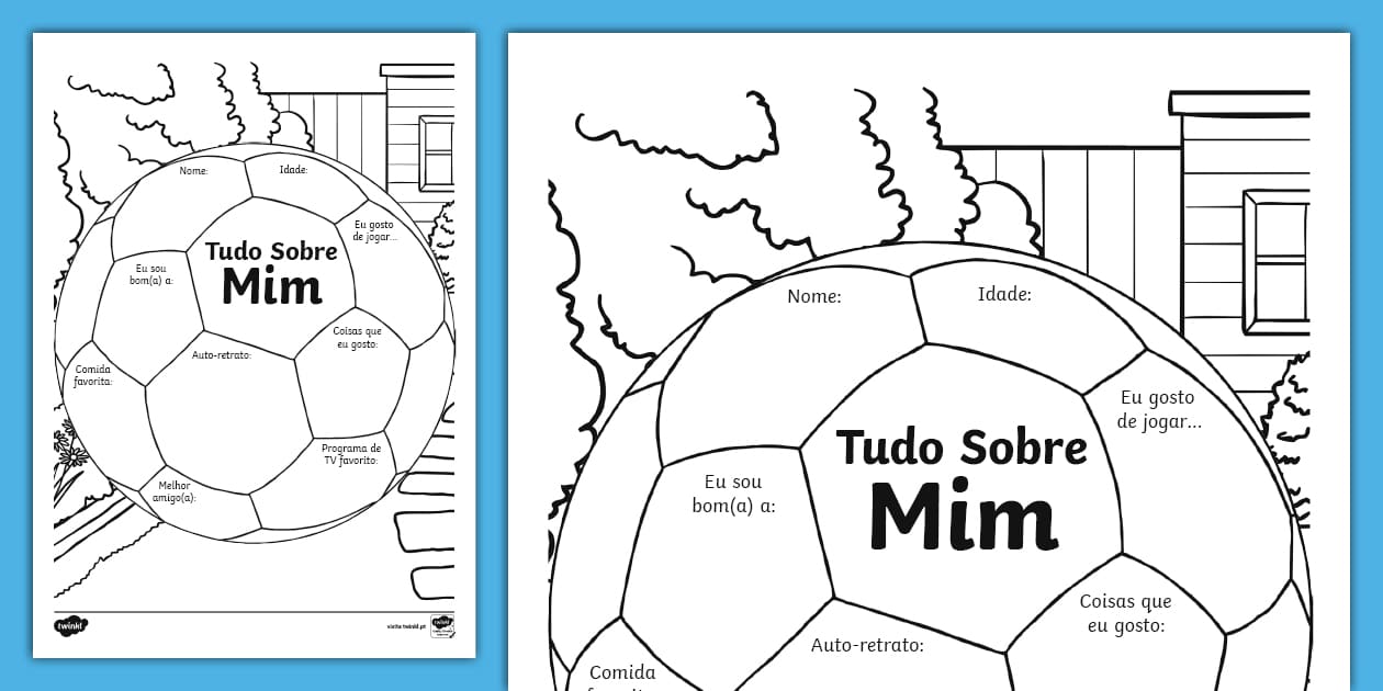 Ficha "Tudo acerca de Mim" - Futebol