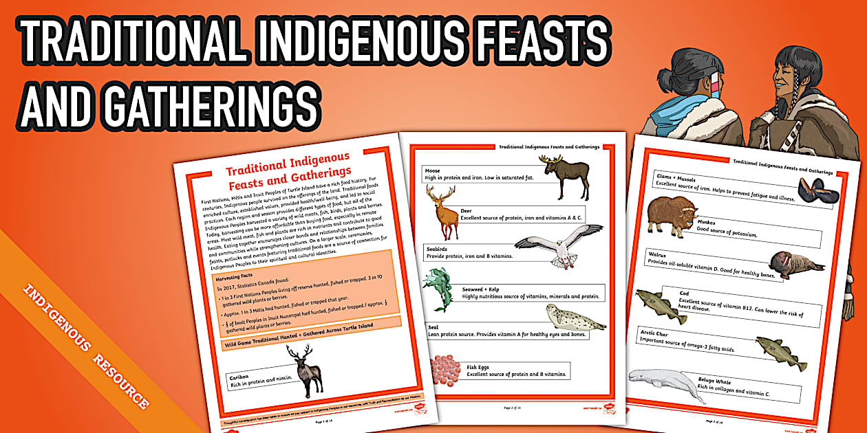 Traditional Indigenous Feasts + Gatherings