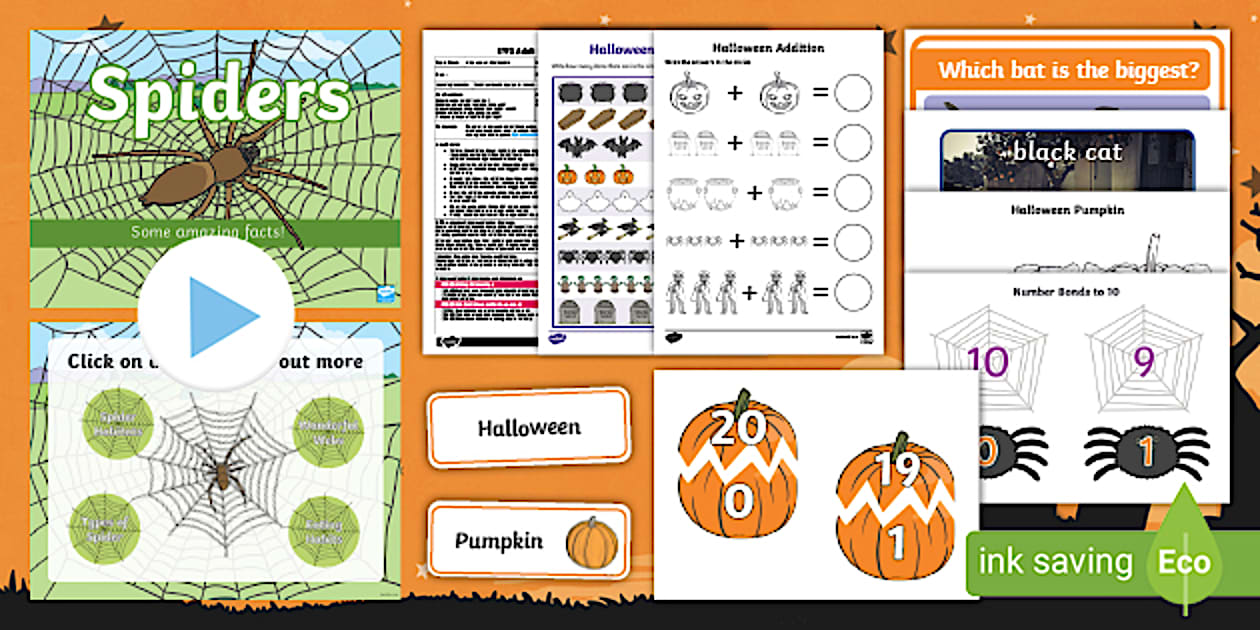 EYFS Halloween Teaching and Activity Pack (teacher made)