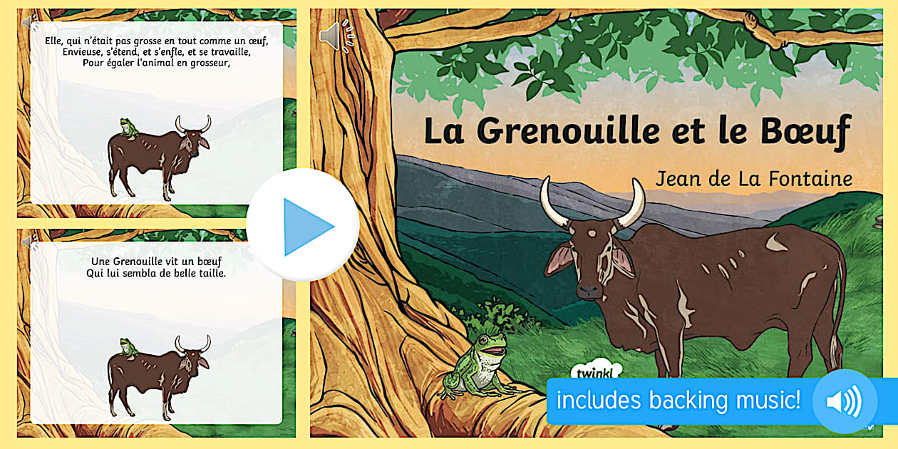 La Grenouille et le Boeuf PowerPoint (profesor hizo)