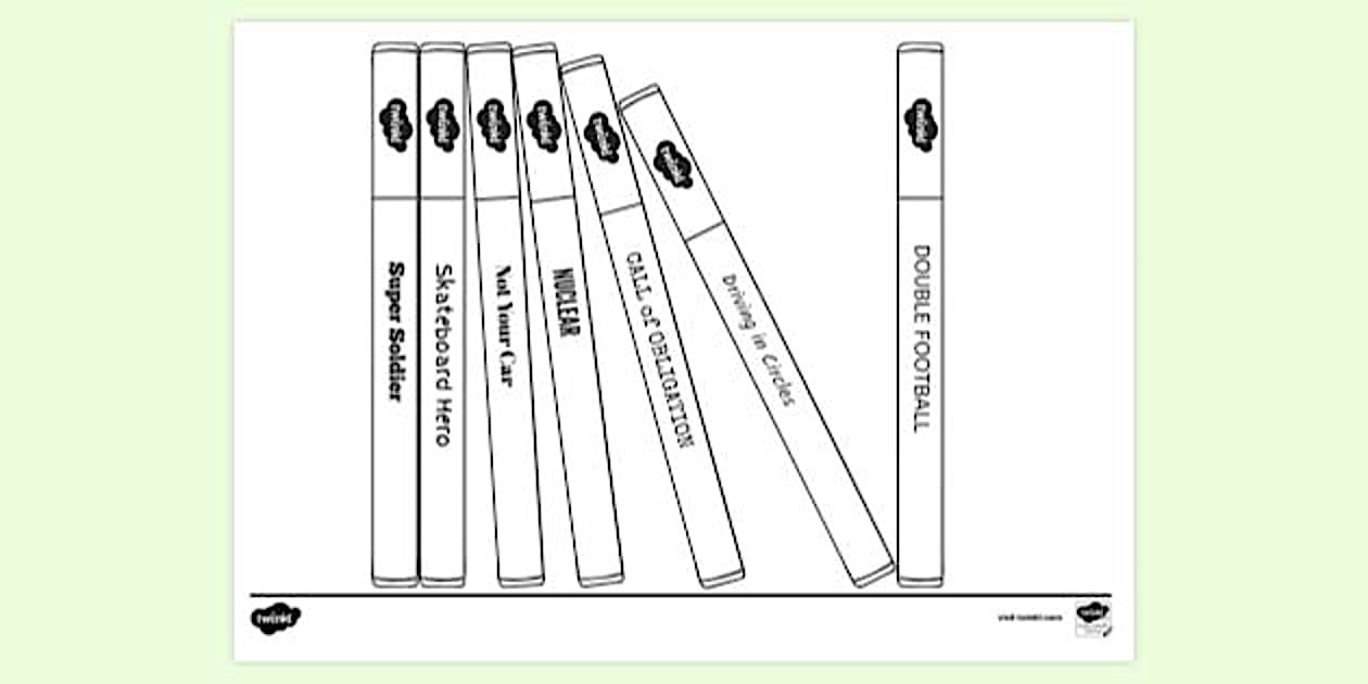 Games Cases Colouring Sheets | Colouring Sheets - Twinkl