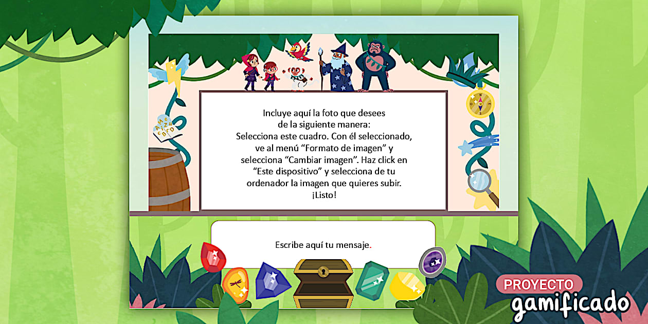 Proyecto gamificado: En busca de las gemas perdidas - Insignia final ...