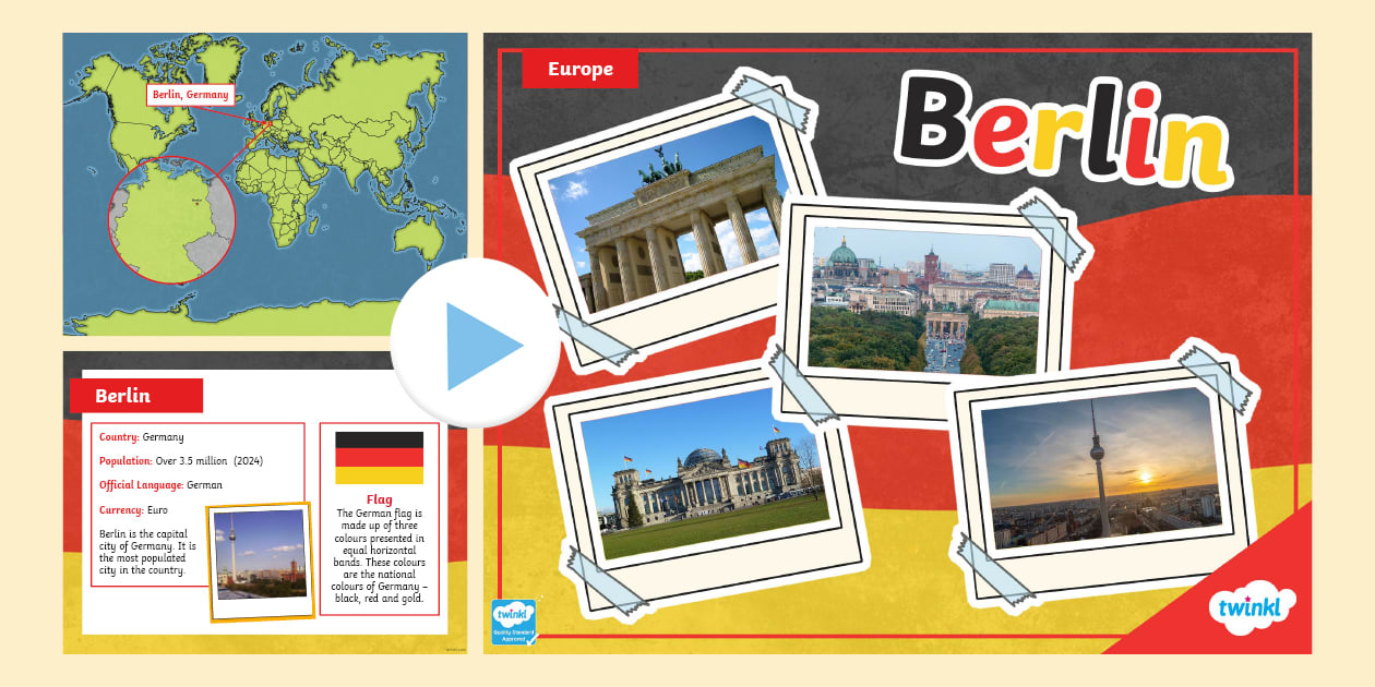 Berlin Information PowerPoint (teacher made) - Twinkl