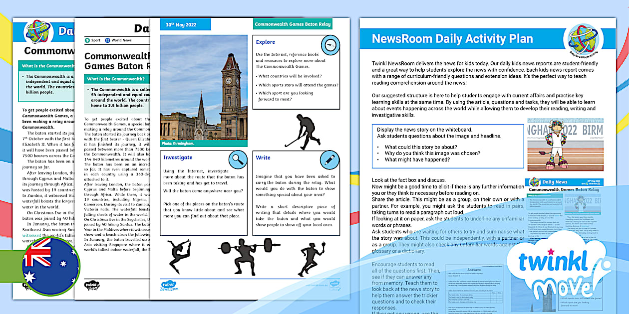 The Commonwealth Games Baton Relay Reading Comprehension