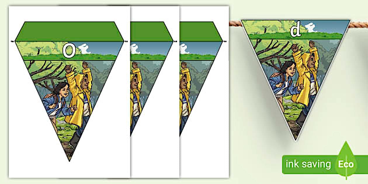 Outdoor Classroom Day Bunting (teacher made) - Twinkl
