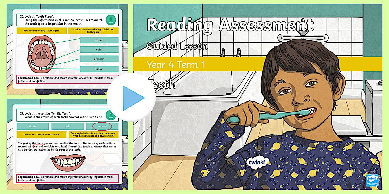 Year 4 Reading Assessment Non-Fiction Term 1 Guided Lesson PowerPoint