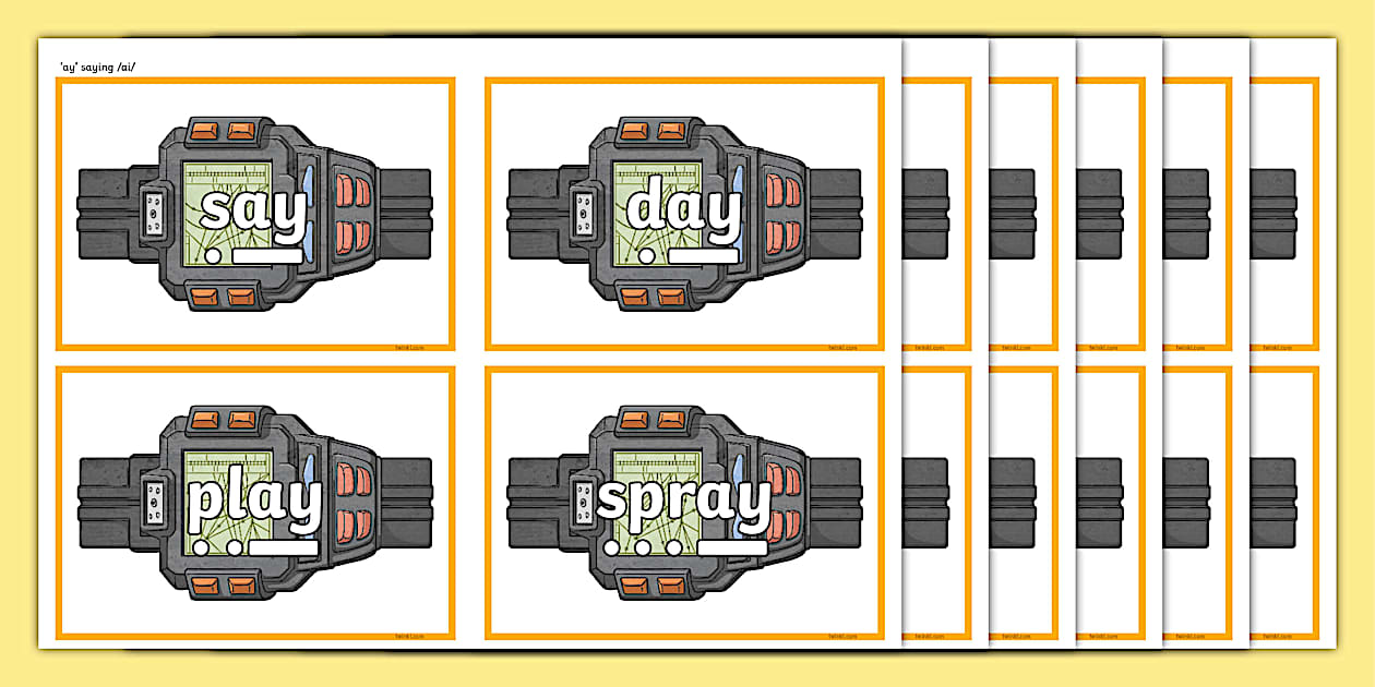 Level 5 Decodable Word Cards - Primary Resources - Phonics