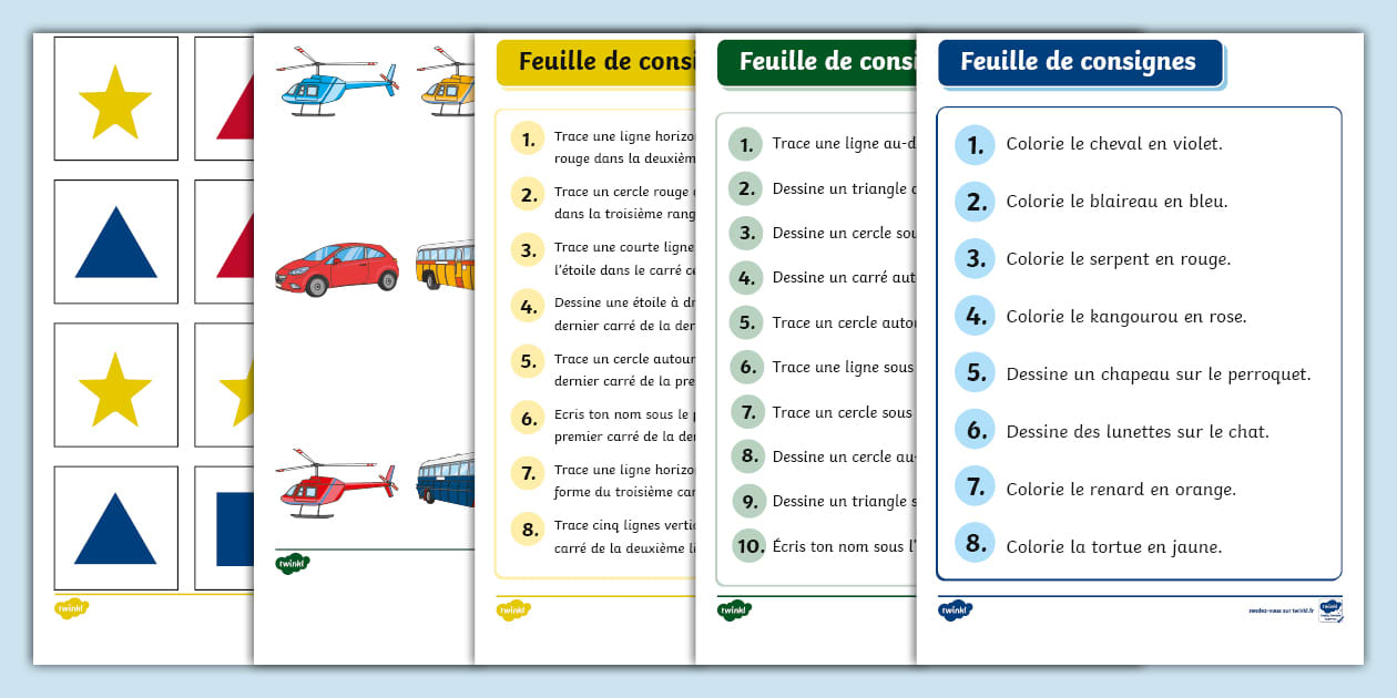 Pack d'activités de lecture ou d'écoute (teacher made)