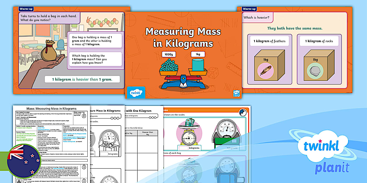 Level 2 Mass: Estimate and Measure Weight in Kilograms (3)