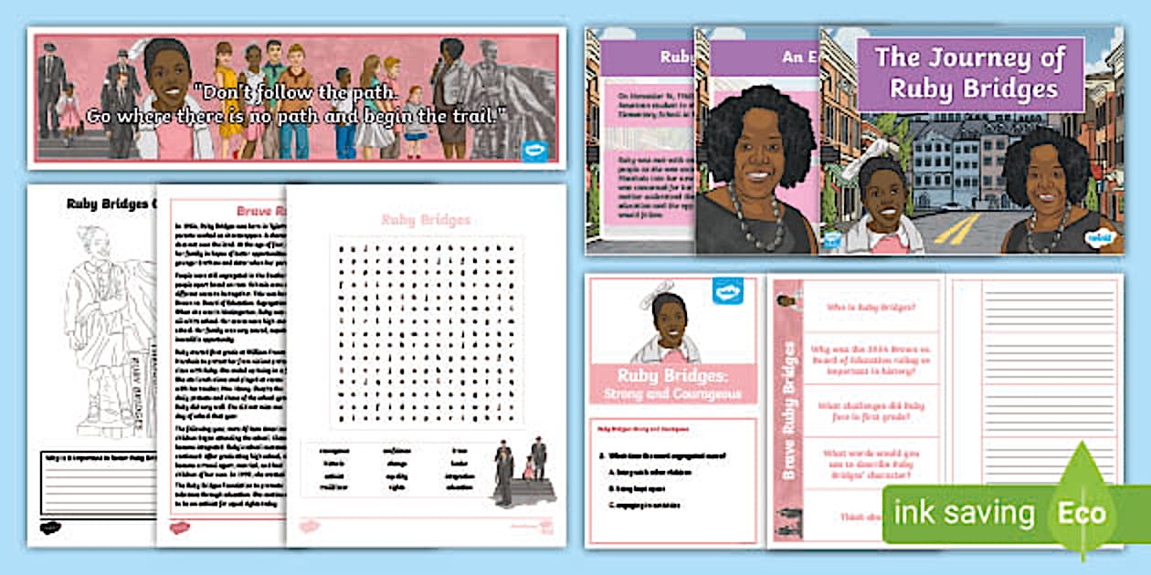 Printable Ruby Bridges Teaching Pack for Kids | Twinkl USA
