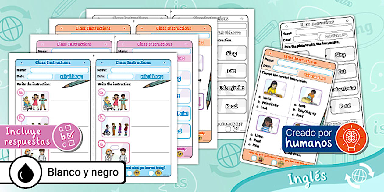 Inglés | 4° Básico | Unidad 1 | How Do You Feel | Commands