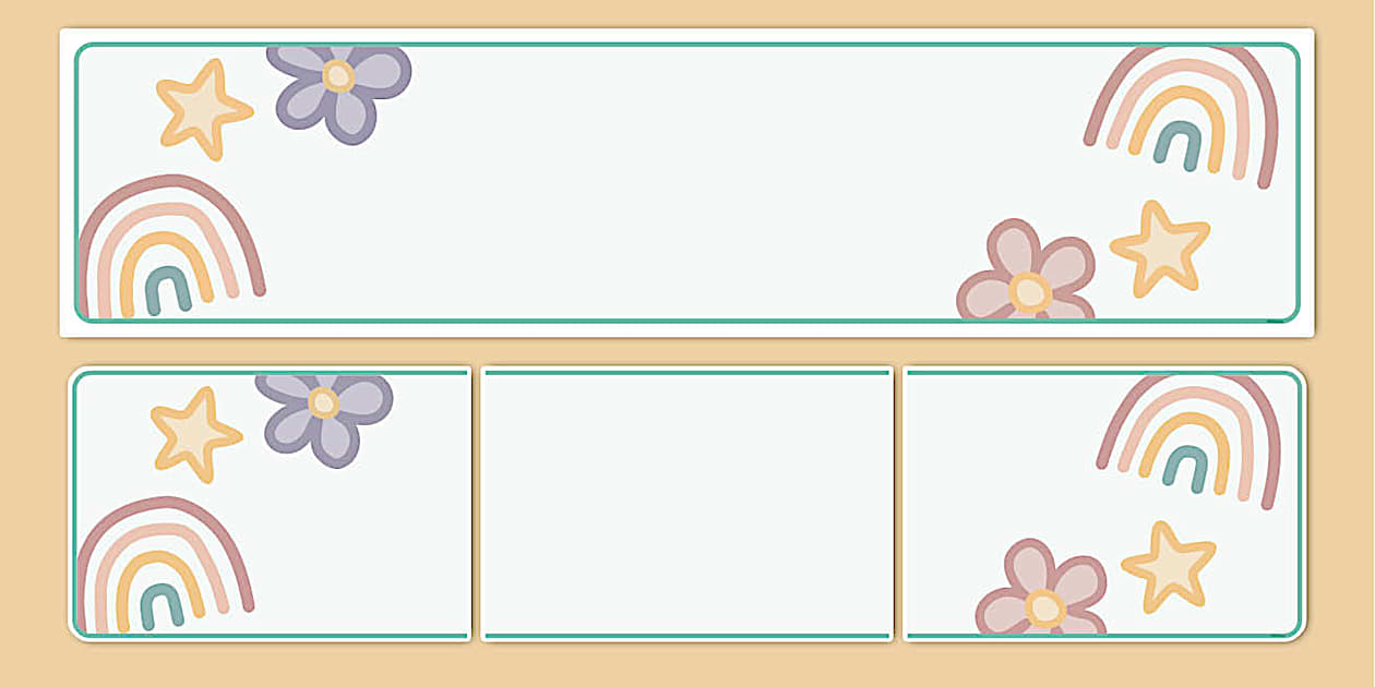 Banner Arco-íris {banner} (teacher made) - Twinkl