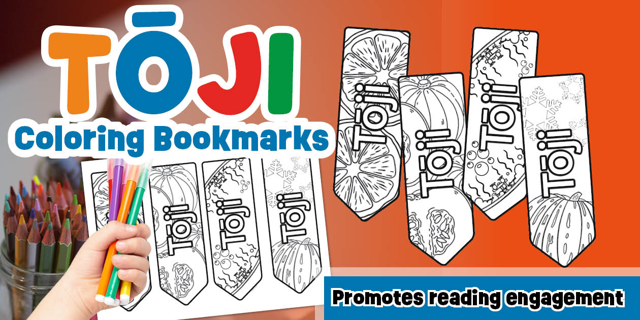 Tōji Coloring Bookmarks