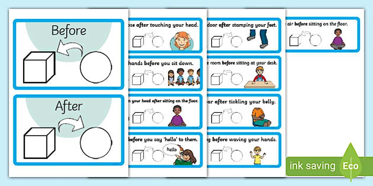 Before And After Simon Says (Teacher-Made) - Twinkl