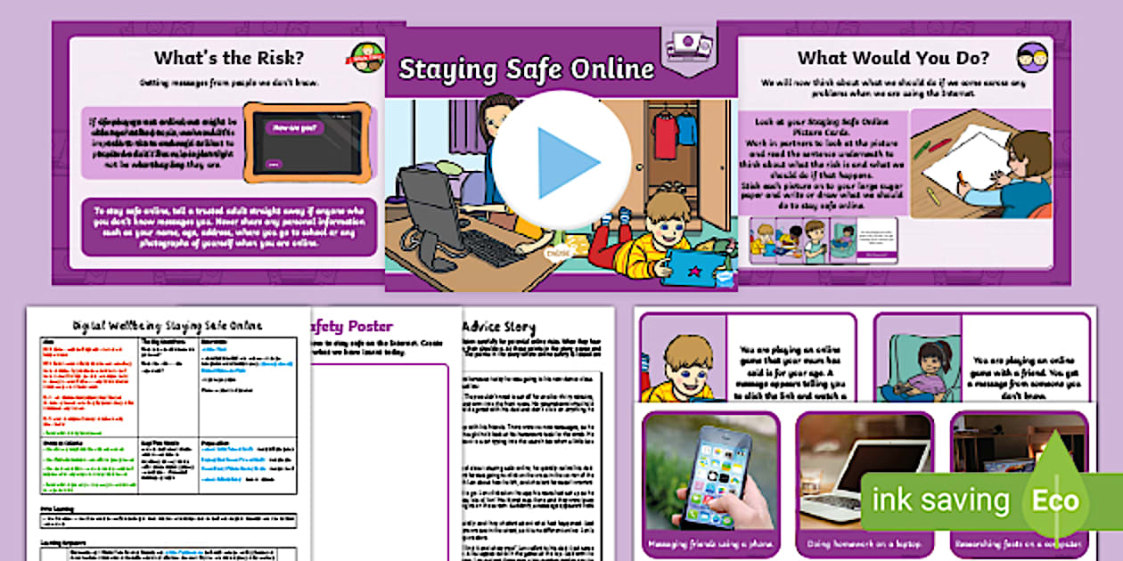 PSHE: KS1 Digital Wellbeing - Lesson Pack 3 - Twinkl