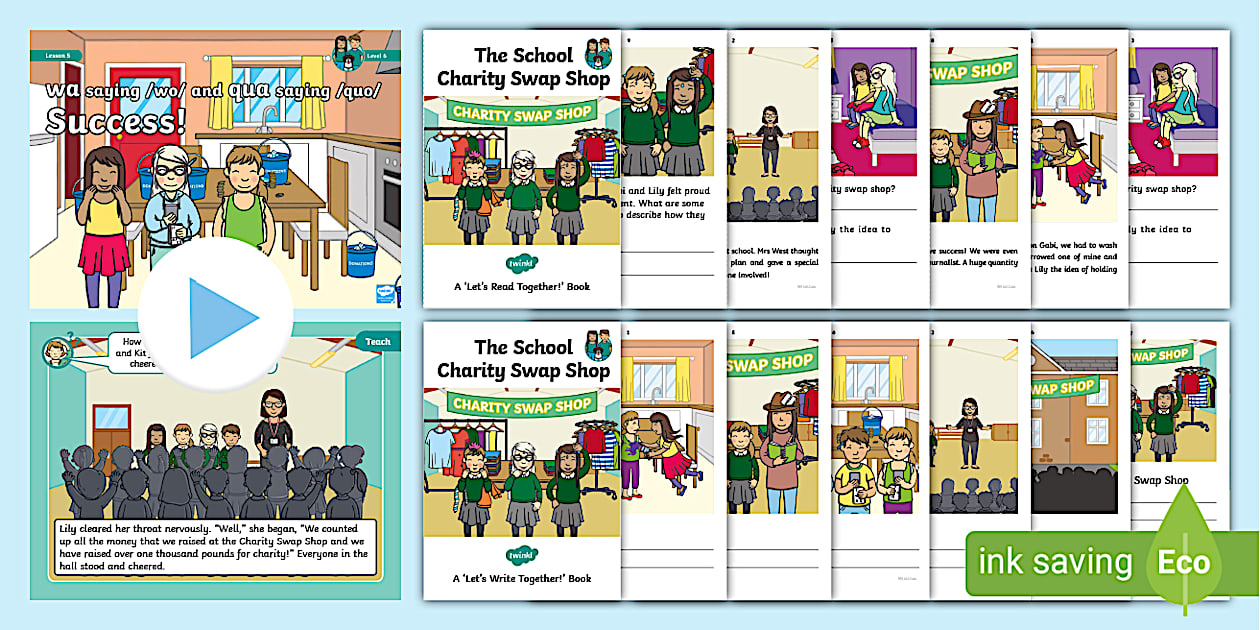 'wa' saying /wo/ and 'qua' saying /quo/ Lesson Pack - Level 6 Week 26 ...