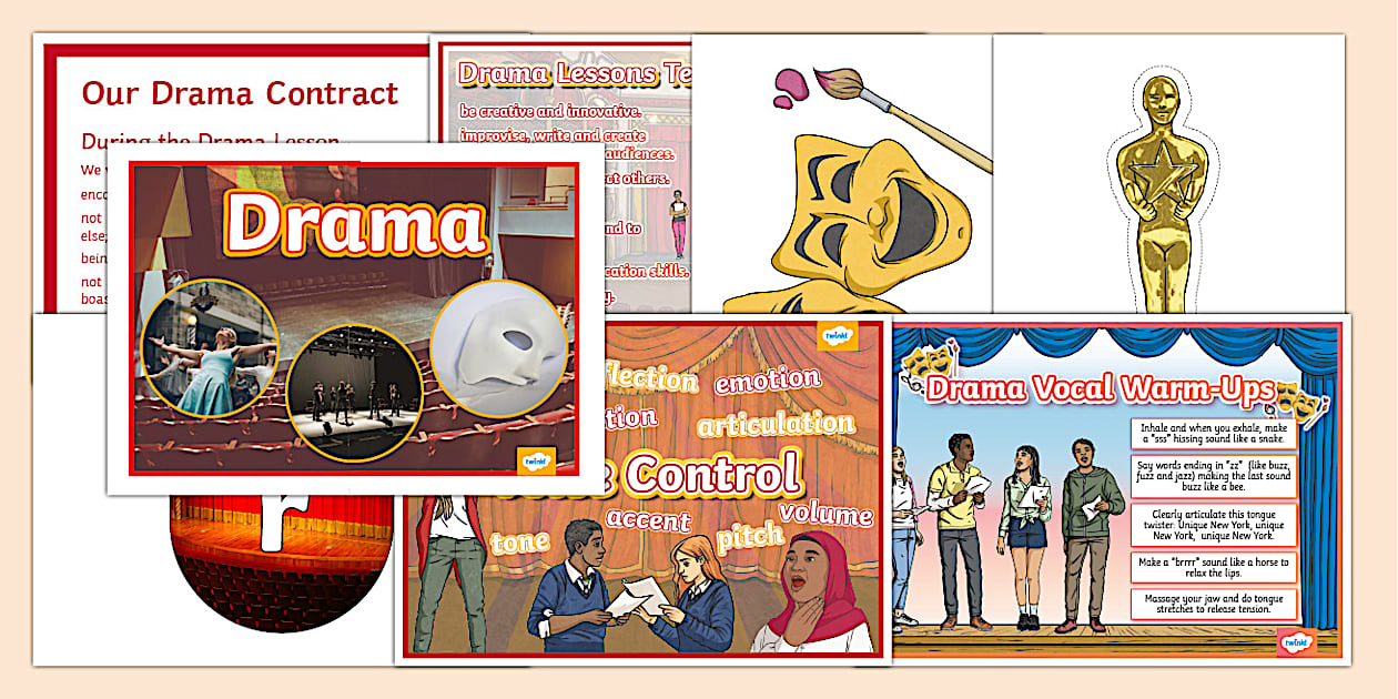 Drama Display Pack - Twinkl Drama English (teacher made)