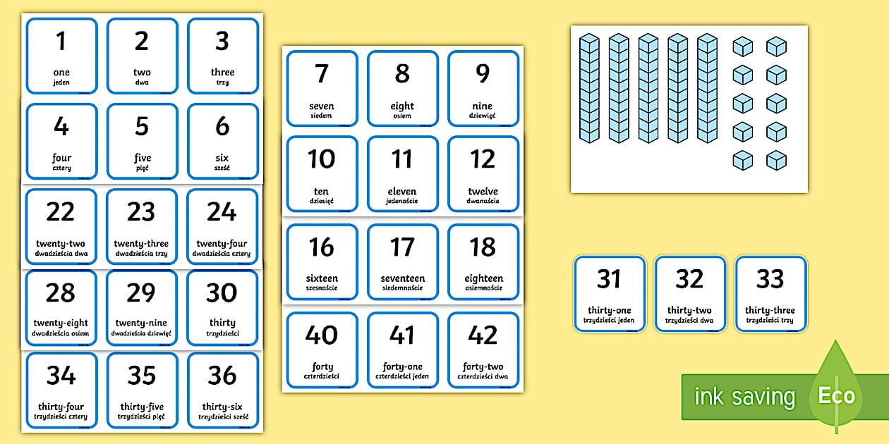 Place Value Dienes Activity English/Polish (teacher made)