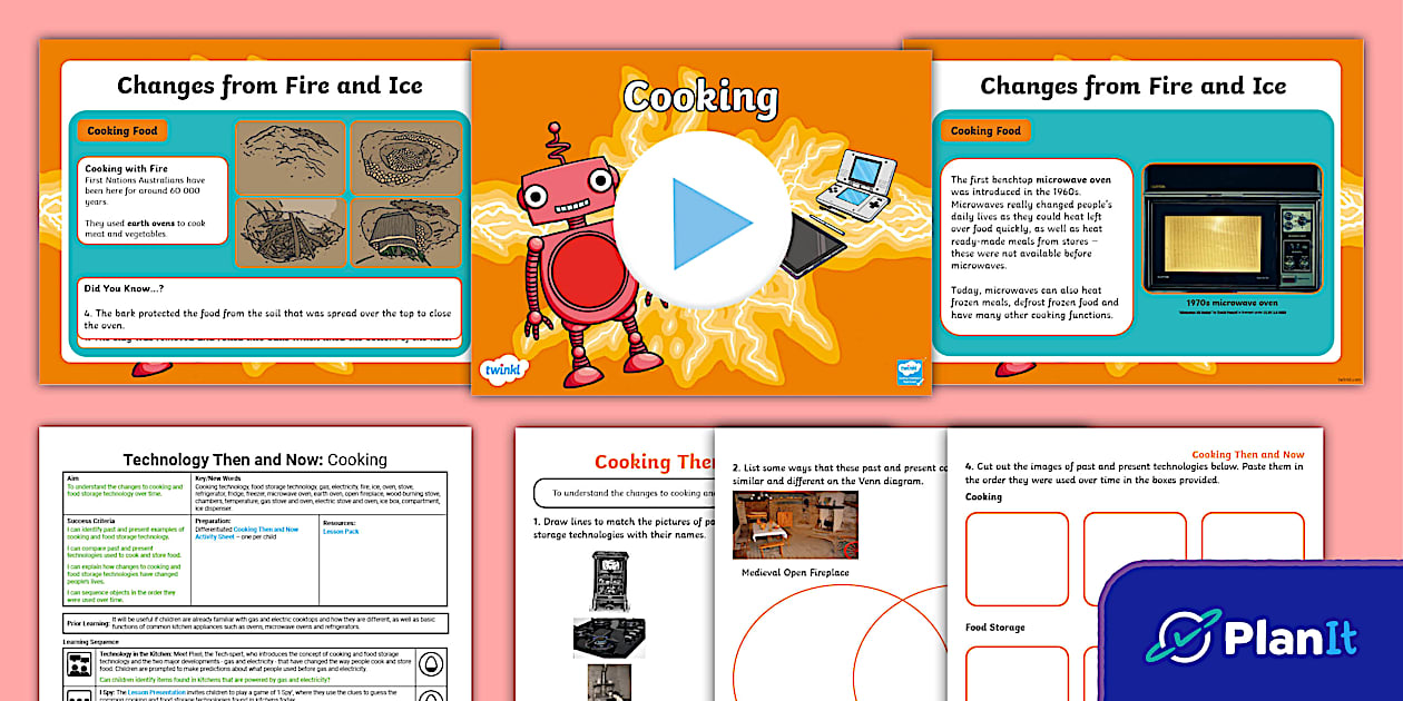 Year 2 HASS History Technology Then and Now Lesson 4