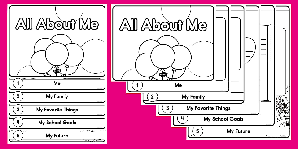 All About Me 2nd Grade | Resource | Twinkl USA - Twinkl