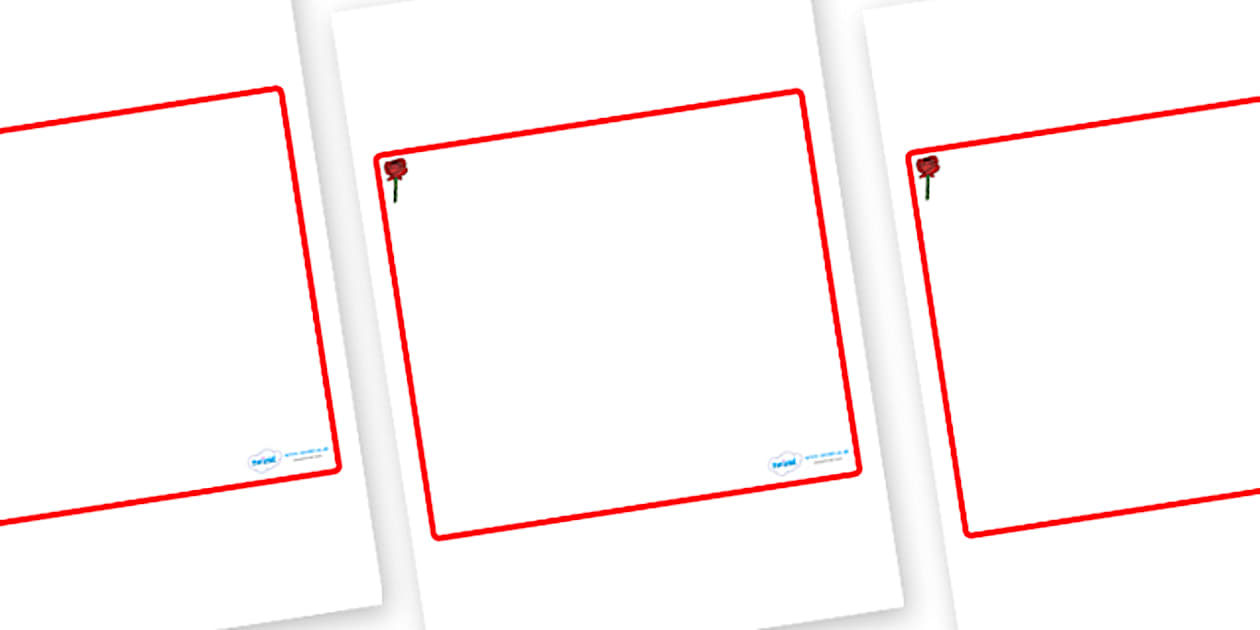 Rose Themed Editable Classroom Area Display Sign - Twinkl