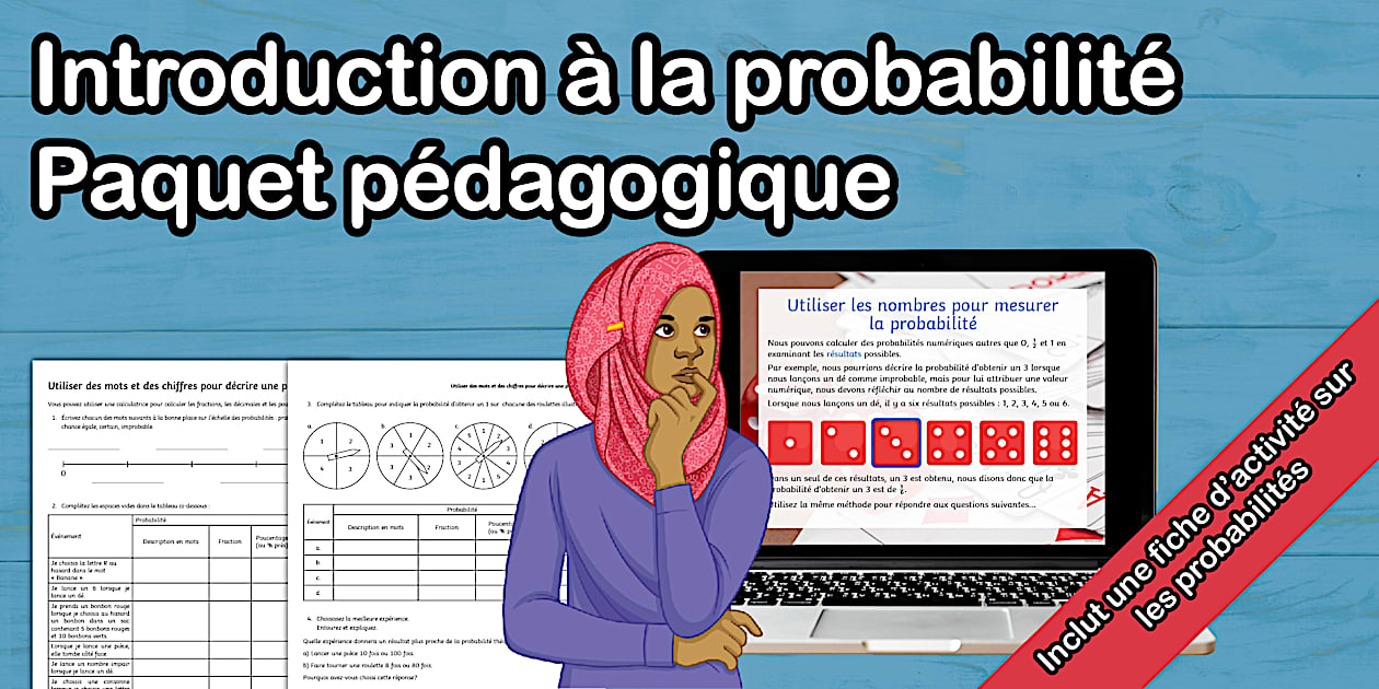 Introduction to Probability Lesson Pack French