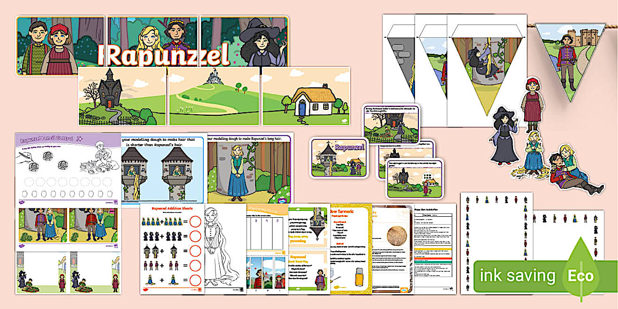 Childminder Rapunzel Kindergarten Resource Pack - Twinkl