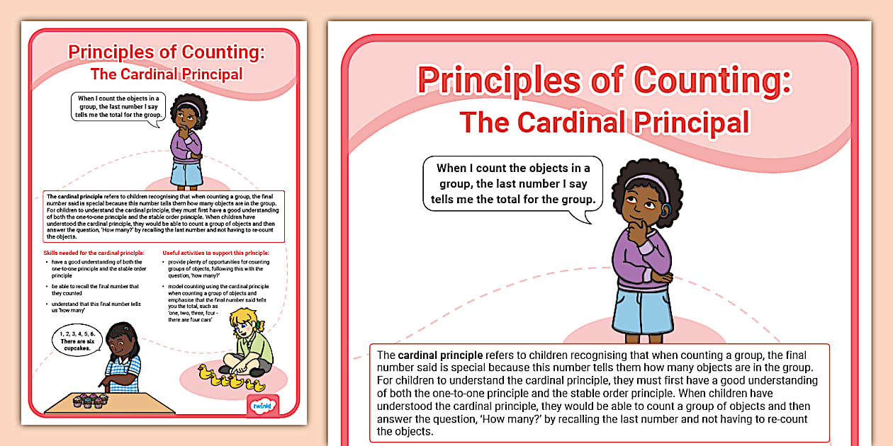 👉 Cardinal Principle Information Poster | Twinkl - Twinkl