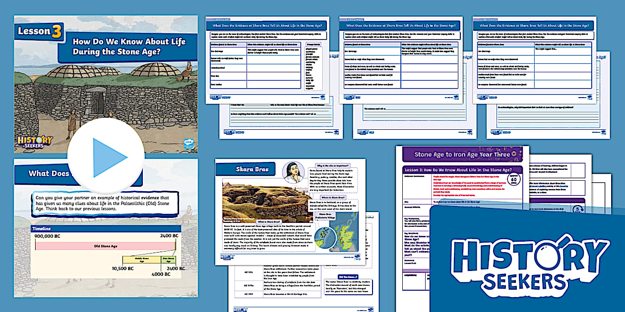 History Seekers: LKS2: Stone Age - Iron Age: Lesson 3