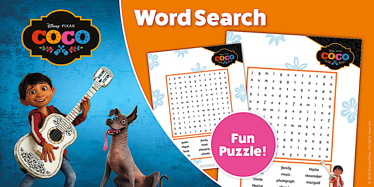 Coco: Word Search