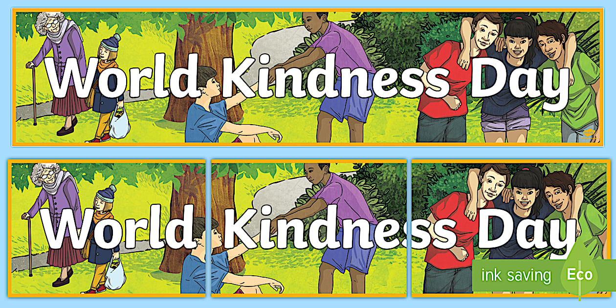 World Kindness Day Banner - Primary Resource (teacher made)