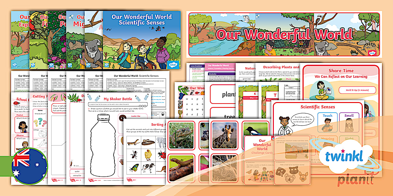 Foundation Science Our Wonderful World Unit Pack